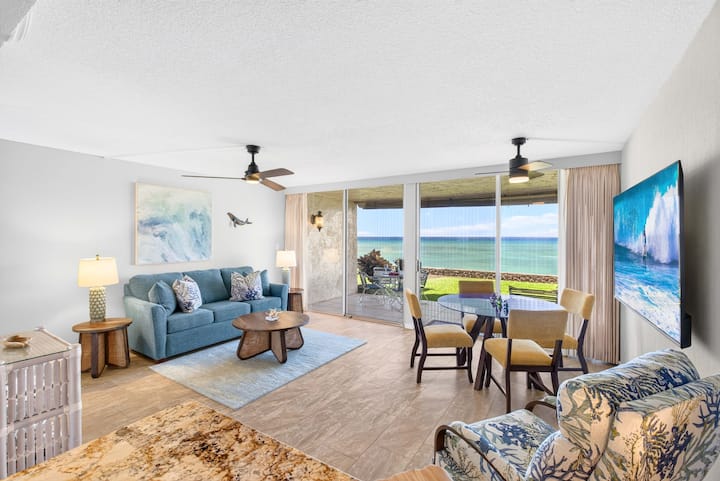 Deluxe De Una Habitación Frente Al Mar Directo. Pasos Del Oceano - Maui, HI