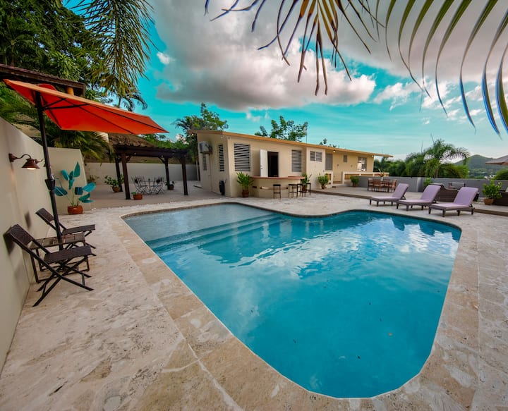 Pool - Ocean View - 10 min to Rincón Surf Breaks - Houses for Rent in ...