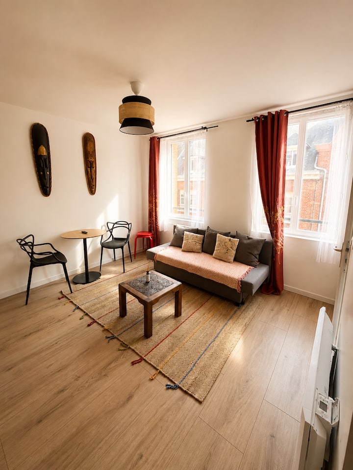 Studio Situé Entre La Cathédrale Et Gare - Amiens