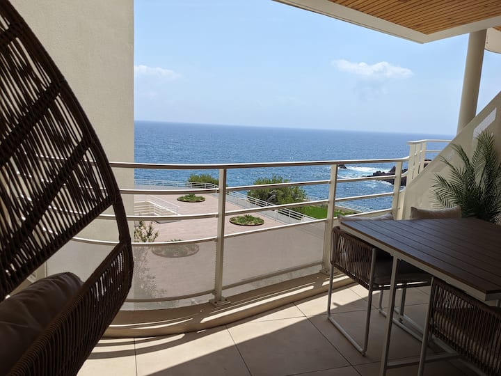 Appartement Cosy Les Pieds Dans L'eau - Plage du Château