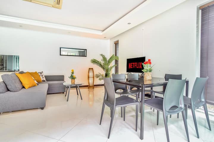 Villa Pattaya Jomtien Beach - Palmoasis C4 Netflix - Pattaya City