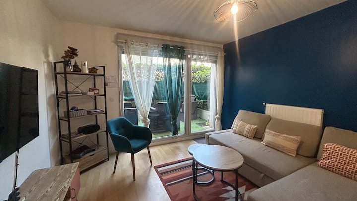 Agréable T2 -15 Min Aéroport Orly -Proche Paris - Antony