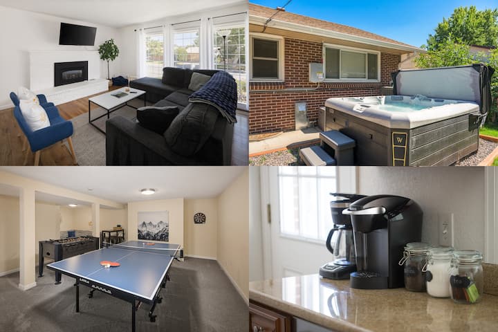 Family Retreat! By Denver + Hot Tub, Sleeps 12! - Golden, CO
