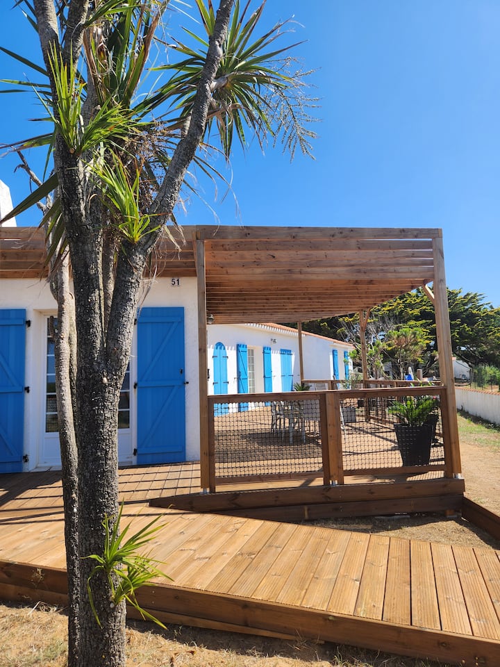 Maison Front De Mer Vue Imprenable Sur La Plage - Bretignolles-sur-Mer