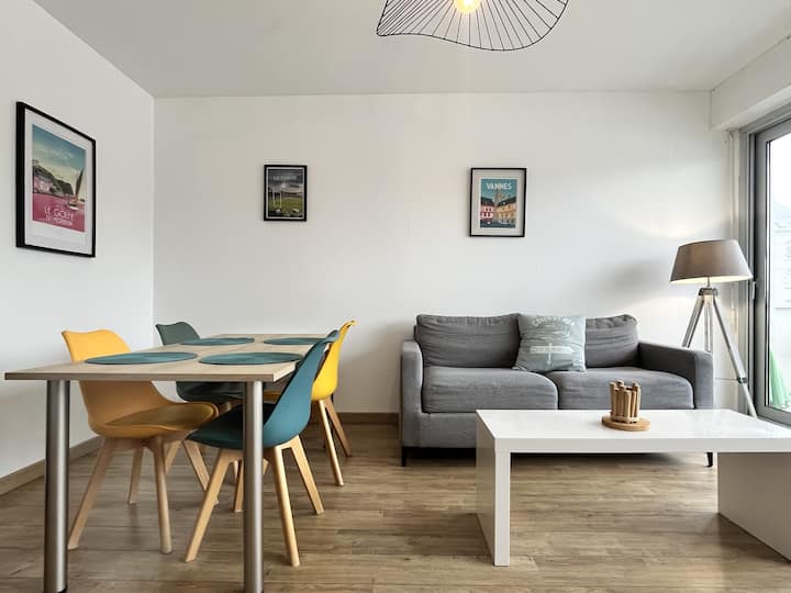 Vannes Centre Ville Proche Port 4pers Avec Parking - Vannes