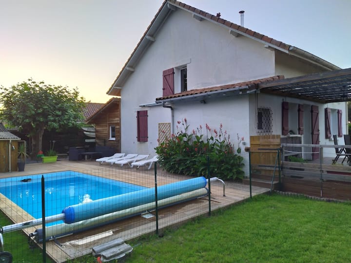 Villa Avec Piscine : Proche Seignosse Hossegor - Seignosse