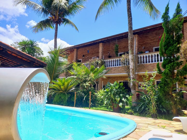 Chalé Da Ju - Ubatuba - Studio Rústico 1º Andar - Ubatuba