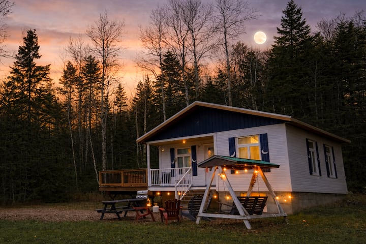 Refuge Chic-vintage Près Du Massif Et Msa Avec Spa - Charlevoix