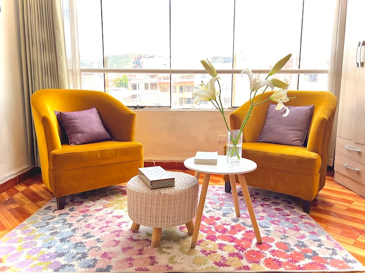 Loft Privado Independiente Cerca A La Plaza 5piso - Cusco