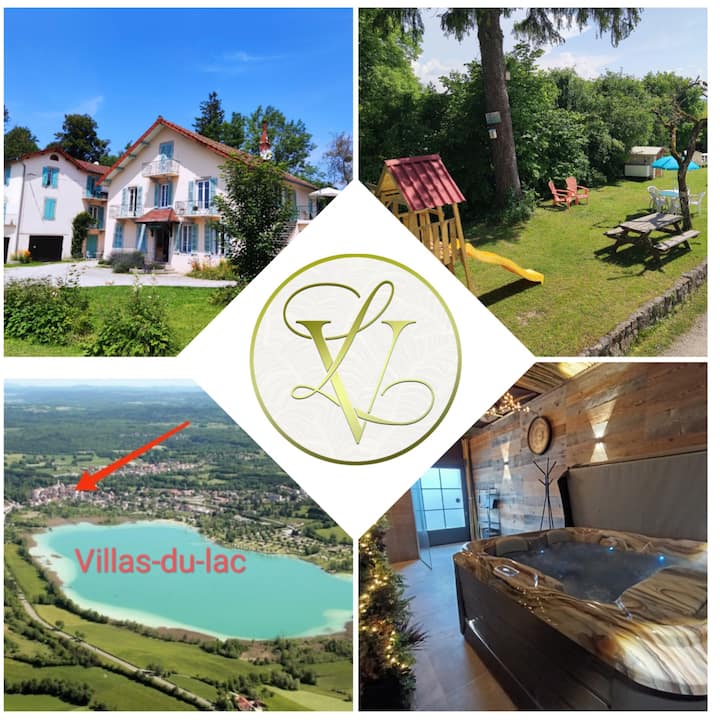 Apparts Vacances 45-80m²et Espace Jacuzzi Privé - Clairvaux-les-Lacs