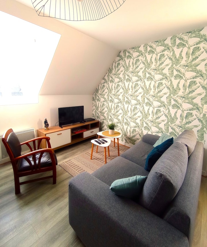 Concarneau T3 Chaleureux à 5 Min Du Centre - Beg Meil