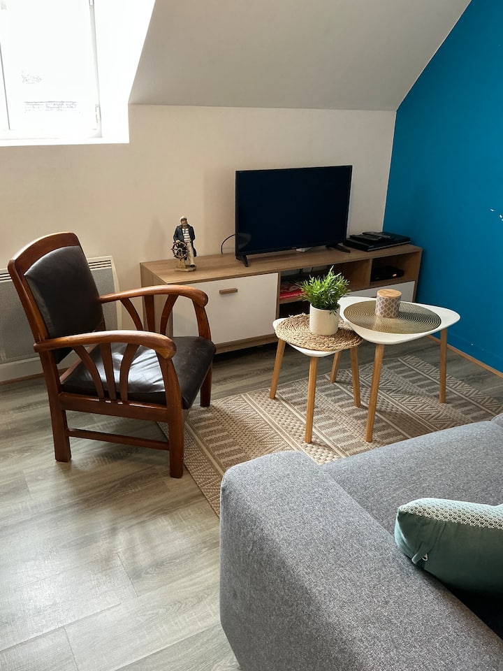 Concarneau T3 Chaleureux à 5 Min Du Centre - Concarneau