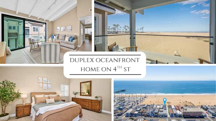 4th St - 2 Homes Rented Together On The Oceanfront - Irvine, CA