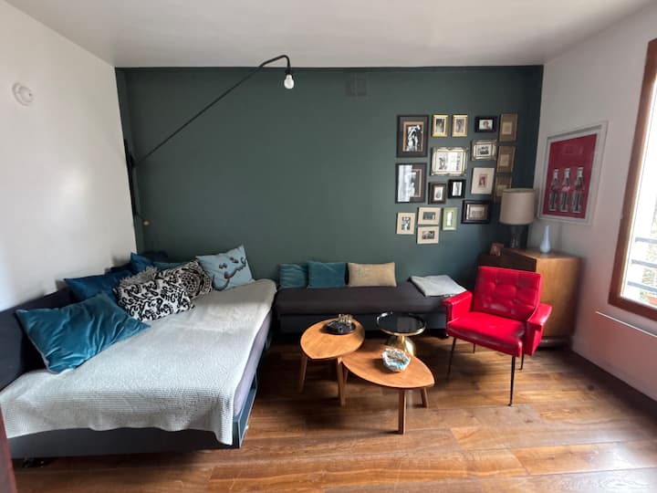 Cosy Studio Quartier D'artistes - Paris 10e Arrondissement