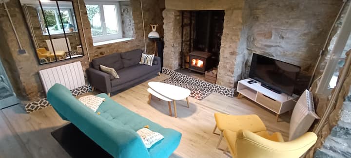 Casa Maja Bretagne Gîte 6 Pers, Plage De Pentrez - Plomodiern