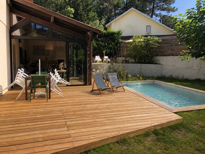 Maison Au Calme à Soorts, Piscine 3x5 - Soorts-Hossegor