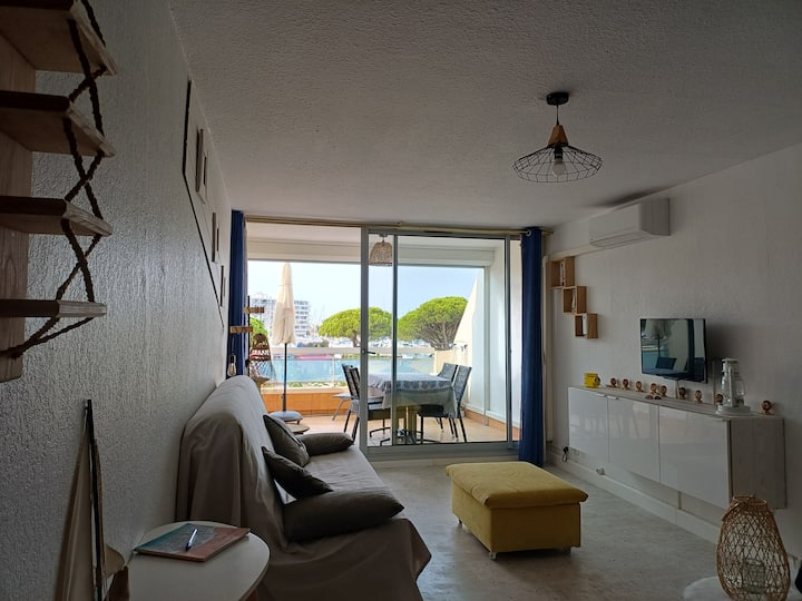 Super Appartement Sur Port Carnon Place Parking - Carnon