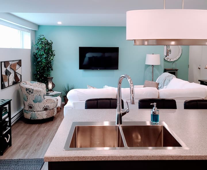 Five-star Spotless Private Suite | King | Near Dt - Kelowna