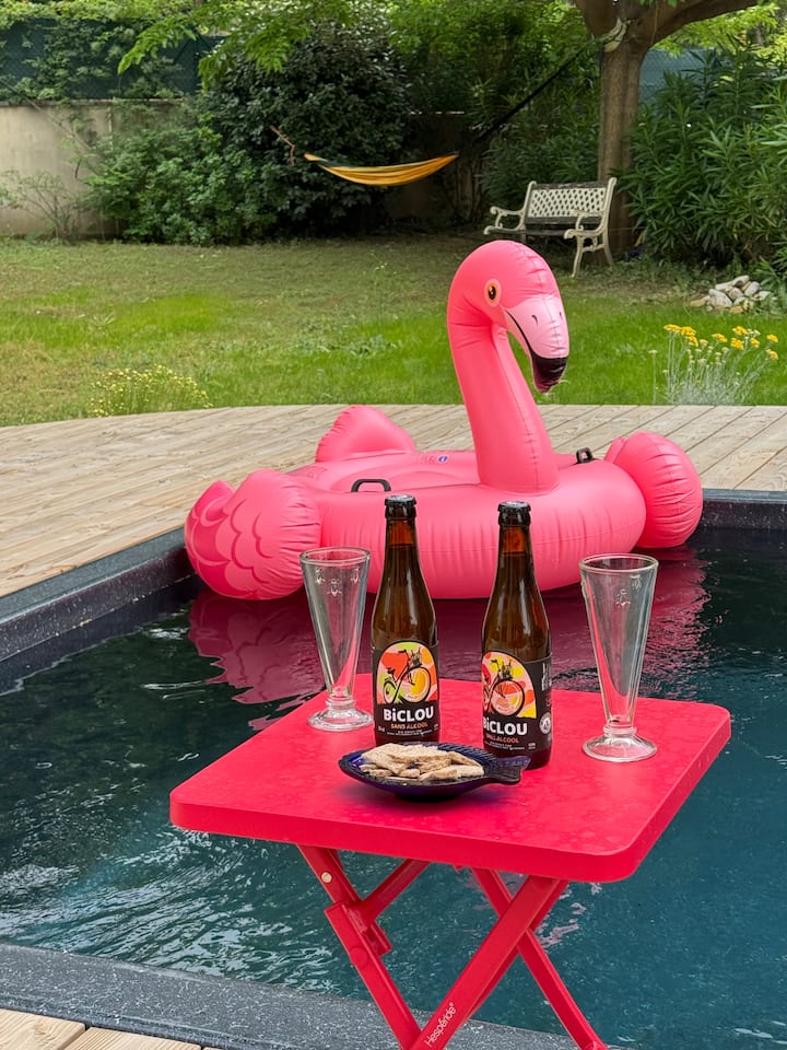 Studio Lumineux Avec Jardin & Piscine à Vaison - Vaison-la-Romaine