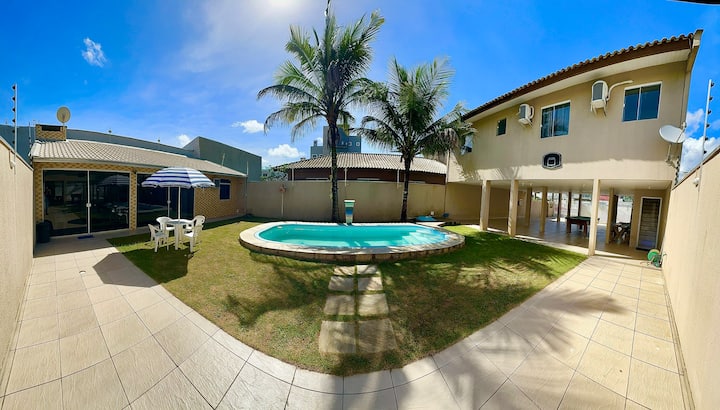 Casa Ampla 20 M Do Mar C/ Ar Cond, Piscina E Wi-fi - Matinhos