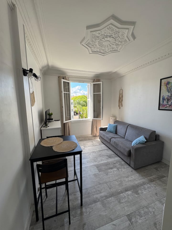 Studio Calme à 2 Min Des Plages De Juan-les-pins - Valbonne