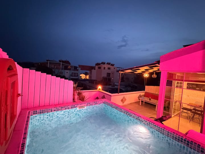 2+1 Suit With Roof Pool Mountainview Kalkan - Kalkan