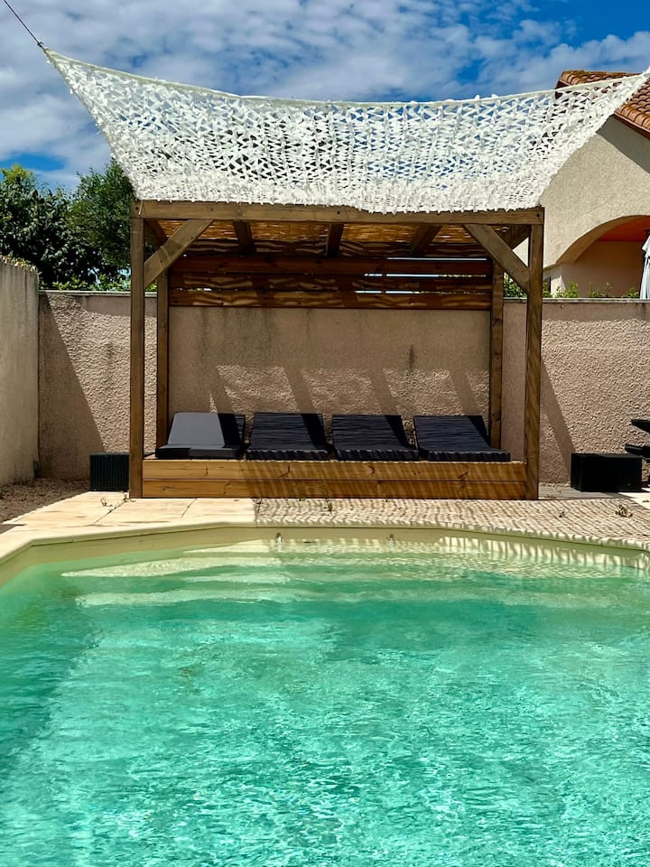 Maison Avec Piscine - Sauvian