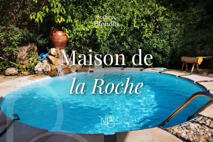 Gîte, Piscine, Terrain, 7 Pers, Pool House Vogüé - Aubenas