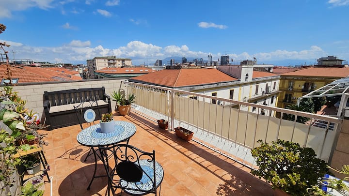 A Dreamy Autumn In Naples With A Panoramic Terrace - Naples