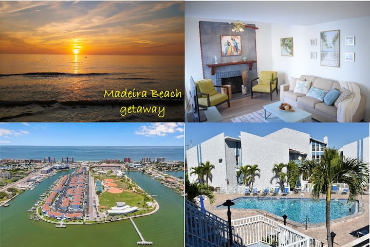 Madeira Beach Getaway; Walk To The Beach - Madeira Beach, FL