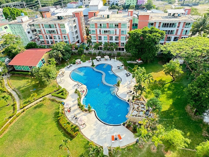 Patong Fully Equipped 50sqm. 1gps Fiber. - Patong Beach