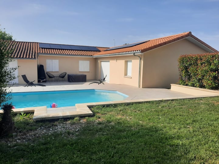 Villa+piscine Au Cœur Des Vignes Proche Bordeaux - Martillac