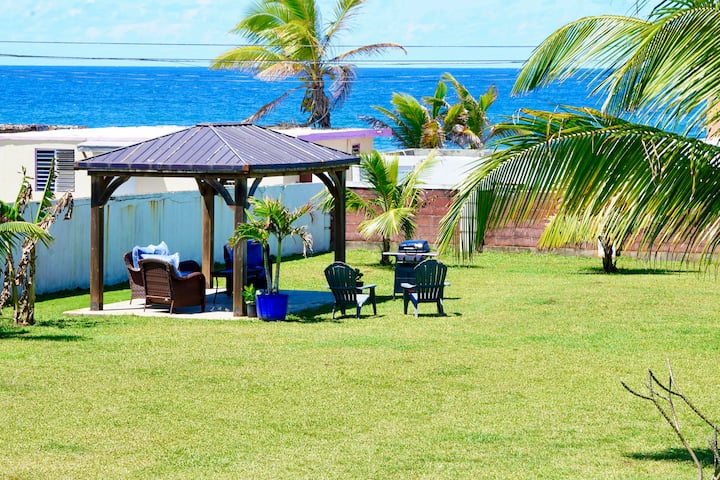 Island Vibes. Surf Getaway With Gazebo & Bbq - Aguada