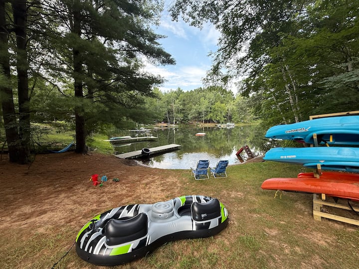 Relax, Swim, Kayak At Golden Sands Getaway! - Spring Lake, WI
