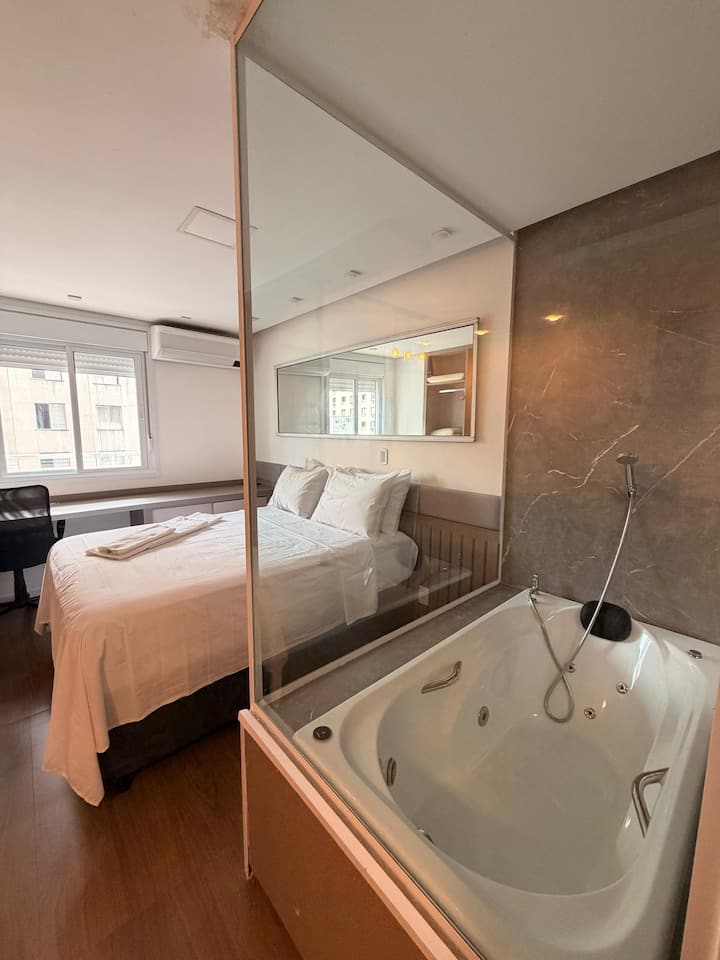 Apart. Hidromassagem Varanda Gourmet No Centro Sp - São Paulo