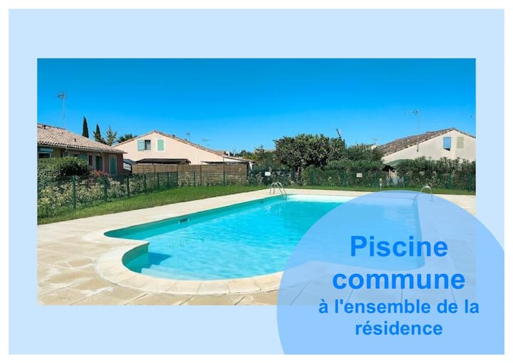 Le Mazet Camarguais * Villa * Jardin * Terrasse * Piscine ( Non Privee ) - Saint-Laurent-d'Aigouze