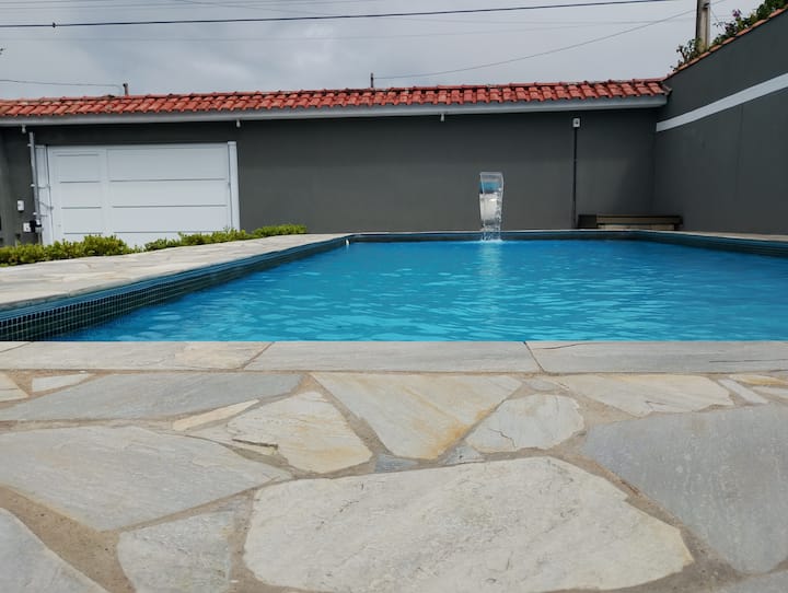 Casa Com Piscina E Wi-fi - Ilha Comprida. - Ilha Comprida