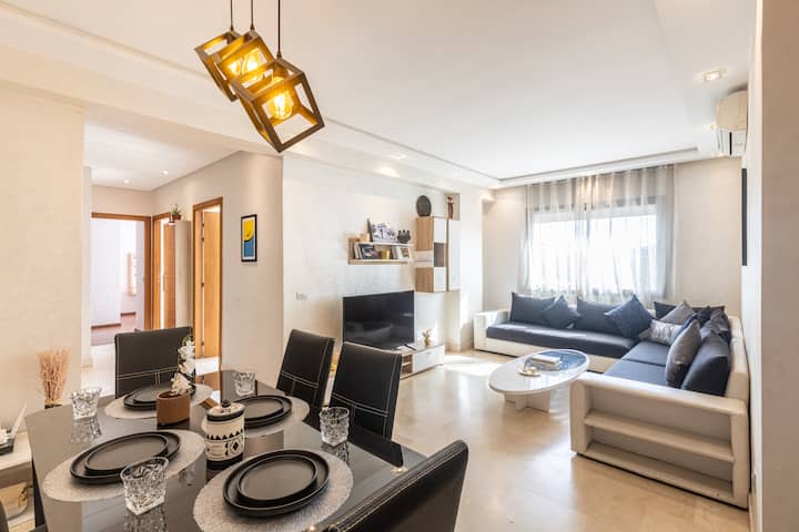 Luxury Modern Homy 3 Beds - Maarif Ghandi Casa - Casablanca