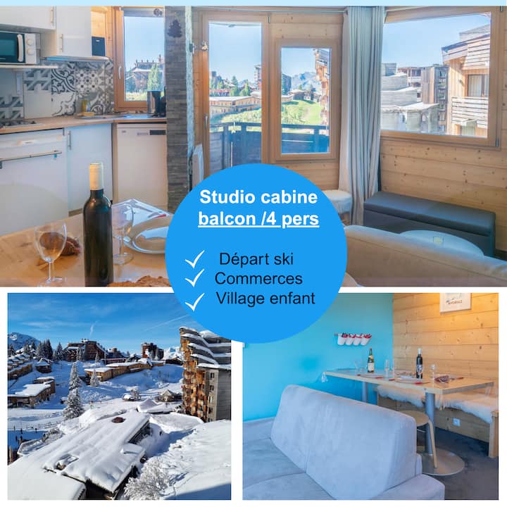Mountain View Studio At The Foot Of The Slopes & Shops - Avoriaz