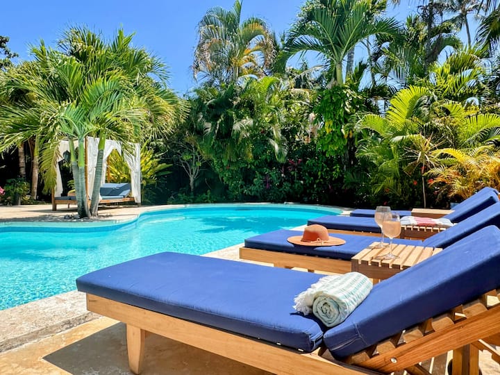 Private Tropical Oasis Steps From The Beach - République dominicaine