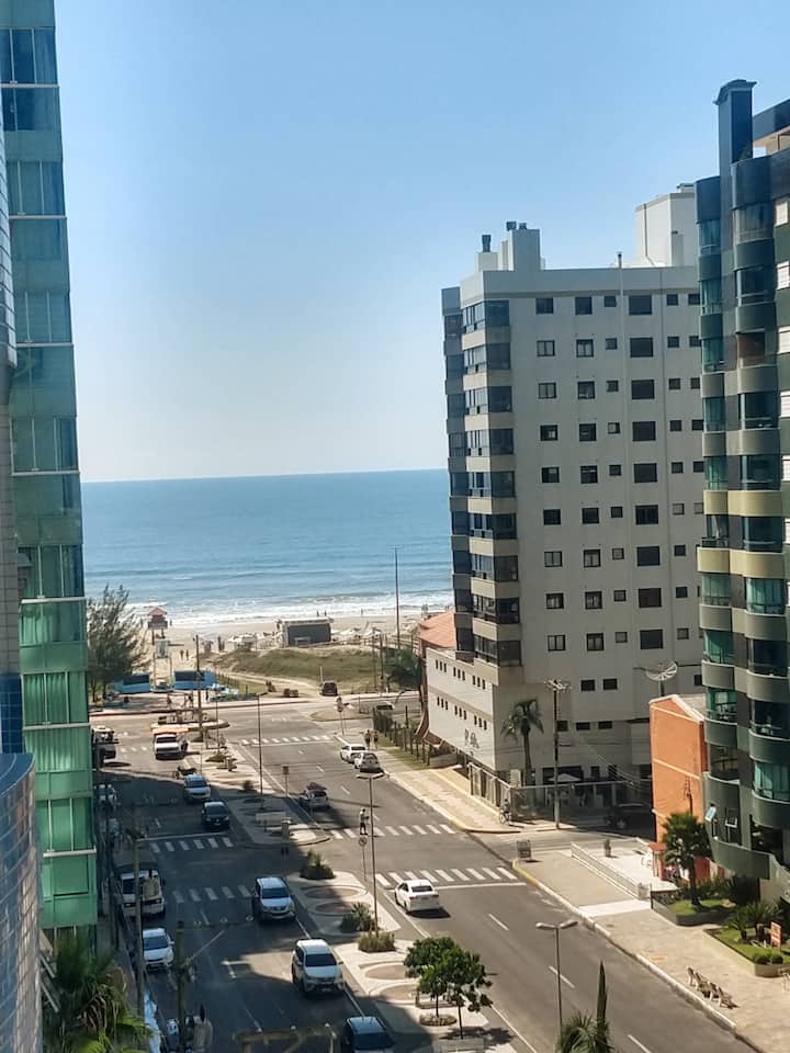 Vista Para O Mar Na Rua Da Santinha. A Mais Nobre. - Capão da Canoa