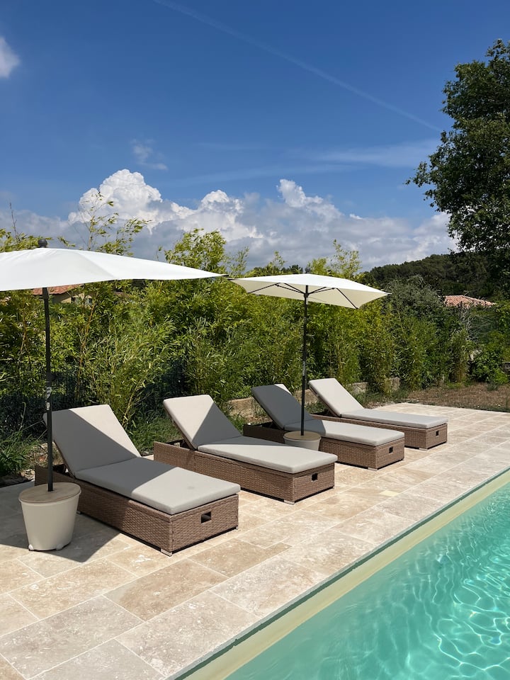 Villa Familiale Avec Piscine à 8 Minutes D'aix - Cabriès