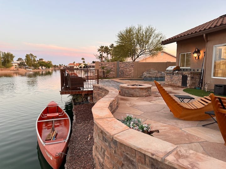 Calm Quiet Lake House Pool & Tub. Sleeps 10 - Casa Grande, AZ