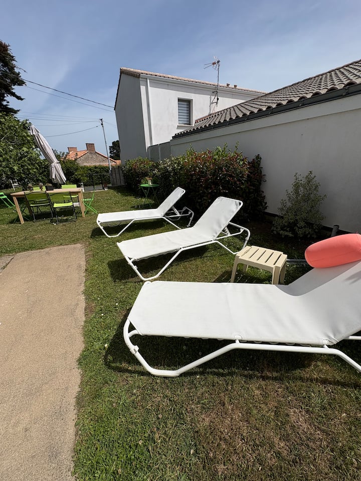 80m2 2 Ch Ds Maison A 700m/5mn Plage Porteau - Pornic