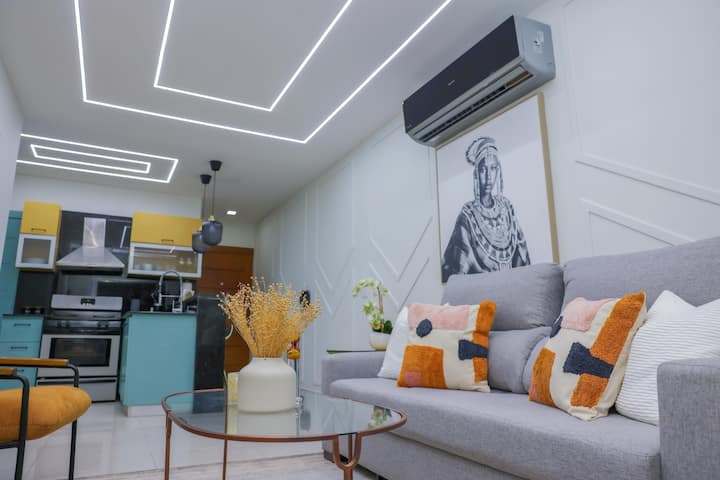 *Elegant And Charming*-br-wifi-a/c-pool-balcony - Santo Domingo