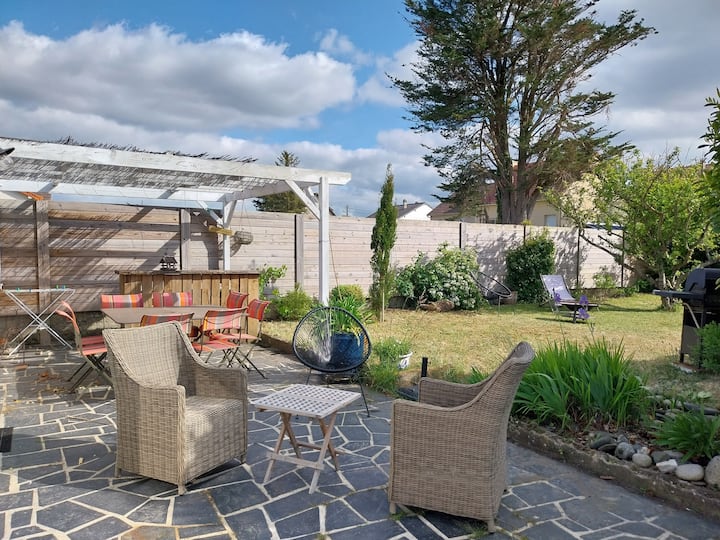 "Villa Vittoria" Charmante Maison à 250m De La Mer - Barneville-Carteret