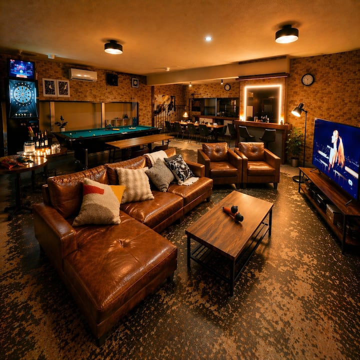 【Max29ppl】500㎡ ｜Darts& Billiards&karaoke｜5 Parking - Yuzawa