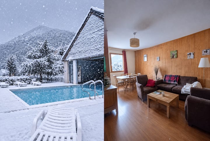 Apartment 4/5 Pers. Swimming Pool, Mountain View. - Luz-Saint-Sauveur