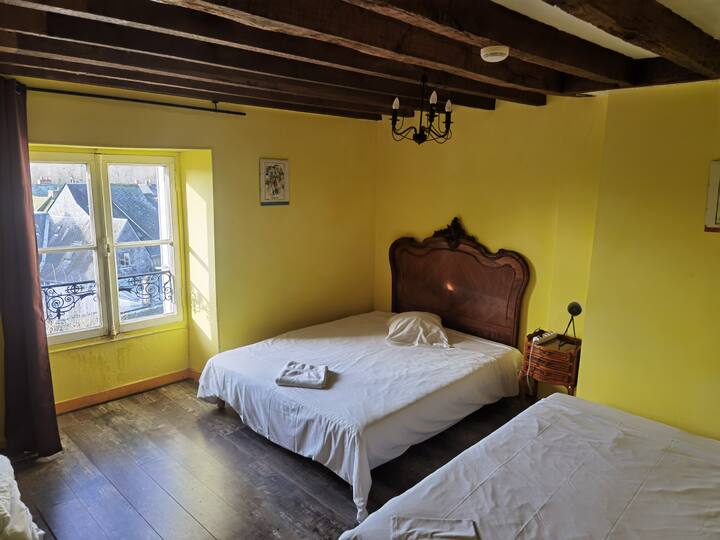 Chambre Jaune Chancellerie Châteaux De La Loire - Montrichard