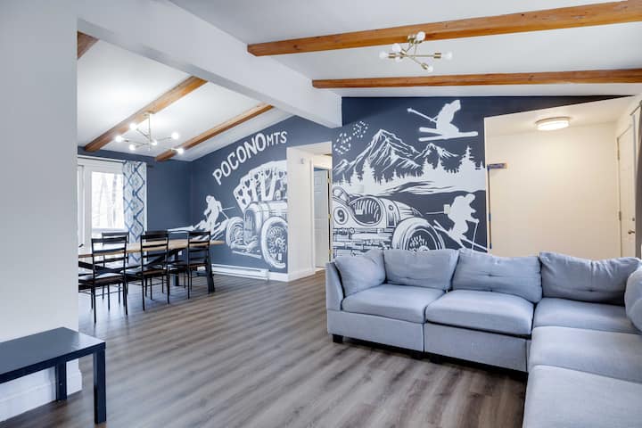 Perfect Getaway|firepit|gameroom|sleeps18+ - Pocono Mountains, PA